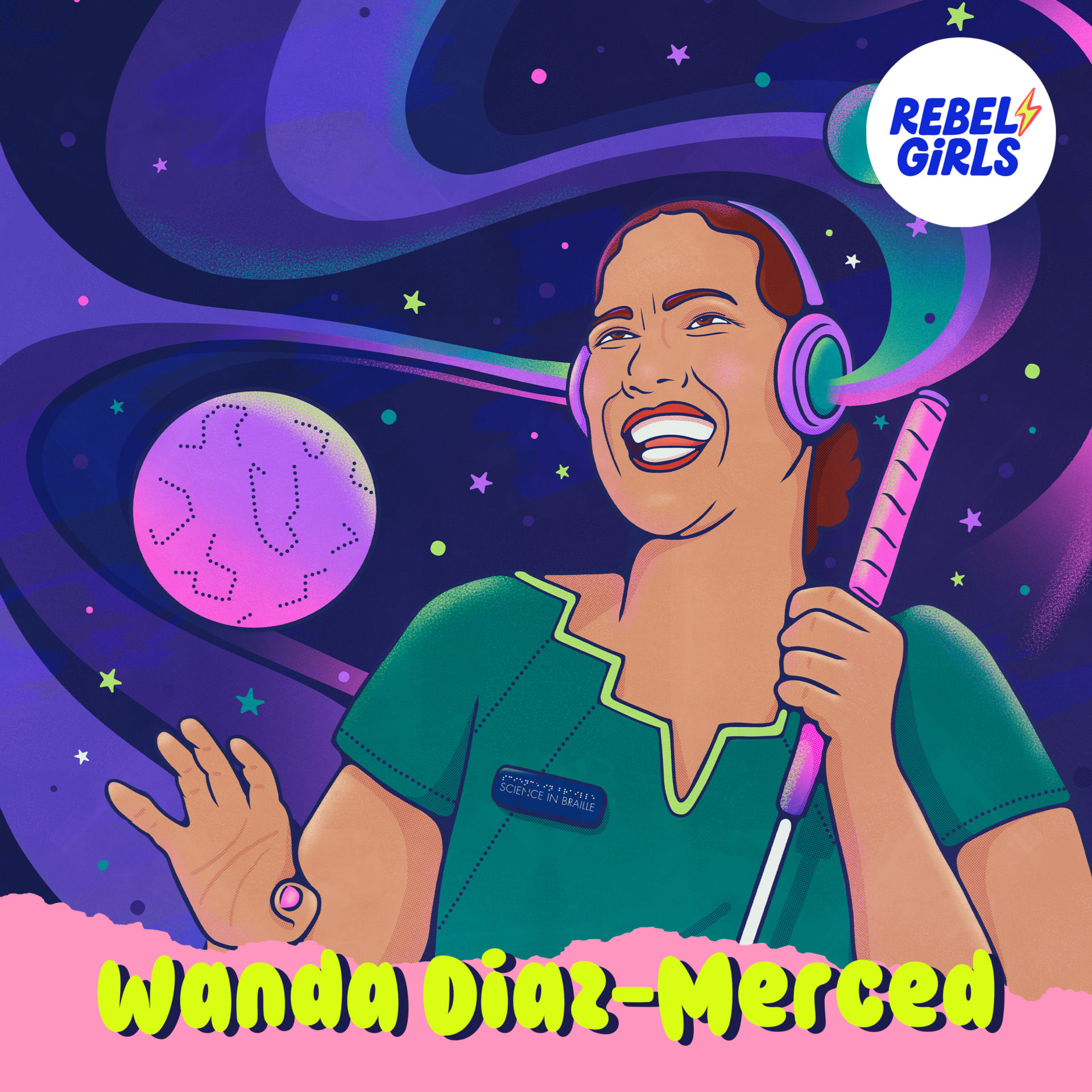 Wanda Díaz-Merced - Rebel Girls