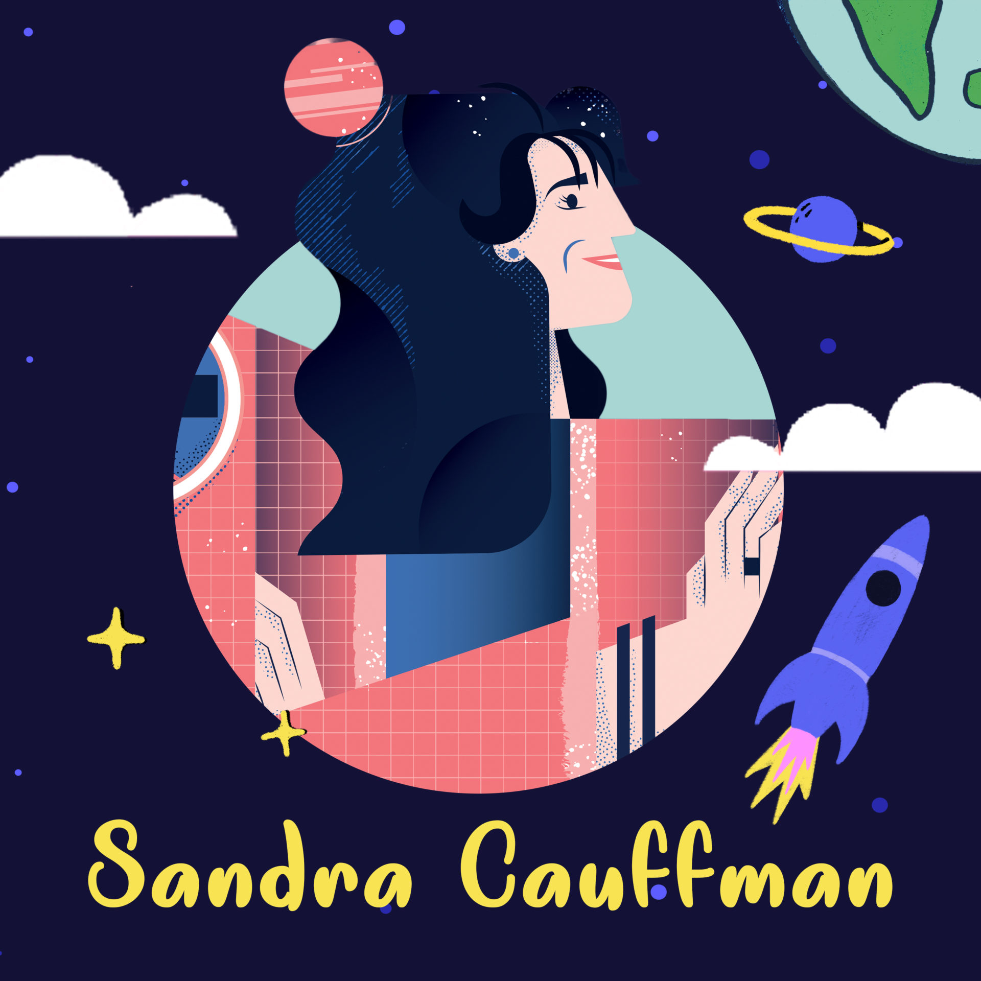Sandra Cauffman: Sandra and the Stars - Rebel Girls