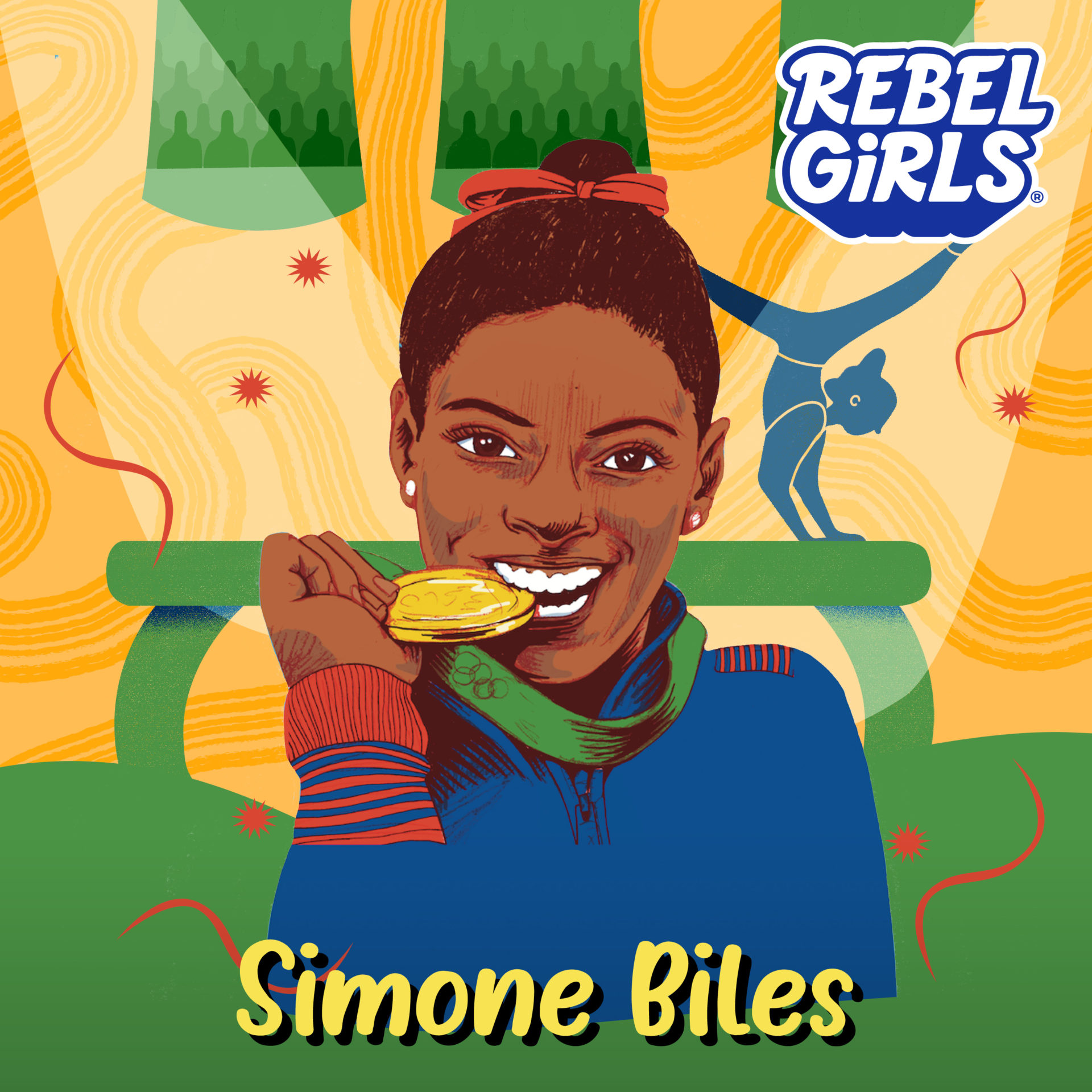 Simone Biles Read by Lindsey Vonn - Rebel Girls