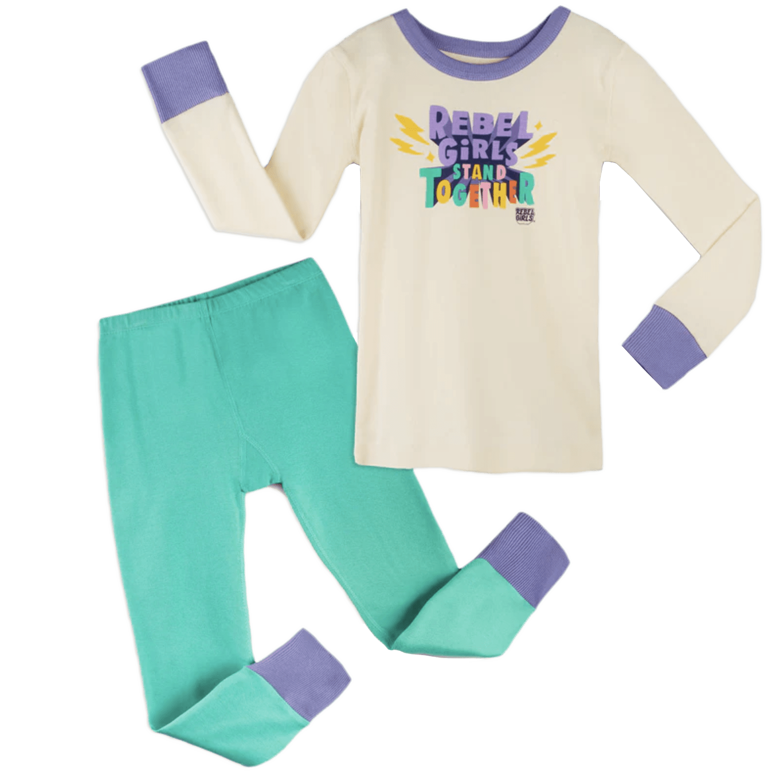 Kids 100 Organic Cotton Long Sleeve Pajamas Rebel Girls Kids 100 Organic Cotton Long Sleeve Pajamas Rebel Girls
