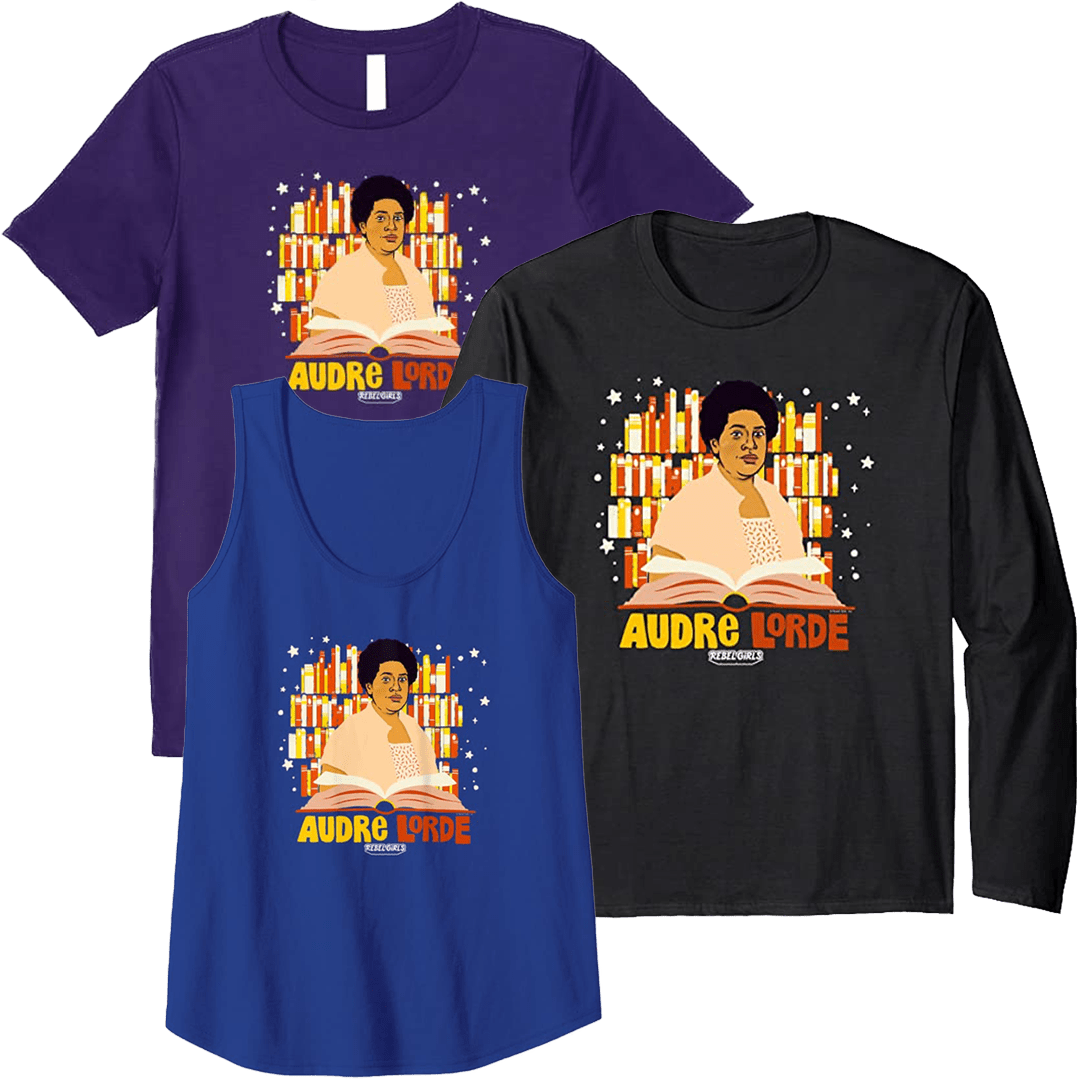  Audre Lorde Portrait Tops And Tees Rebel Girls