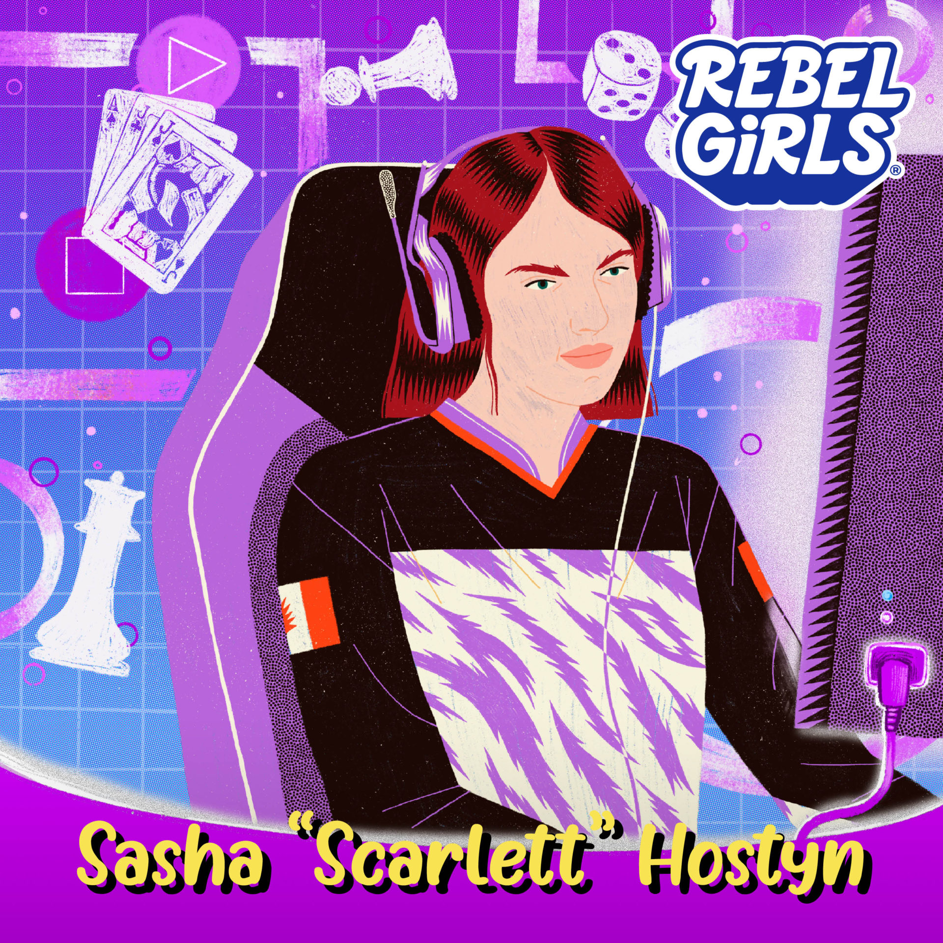 Sasha “Scarlett” Hostyn Read by Amber Allen - Rebel Girls