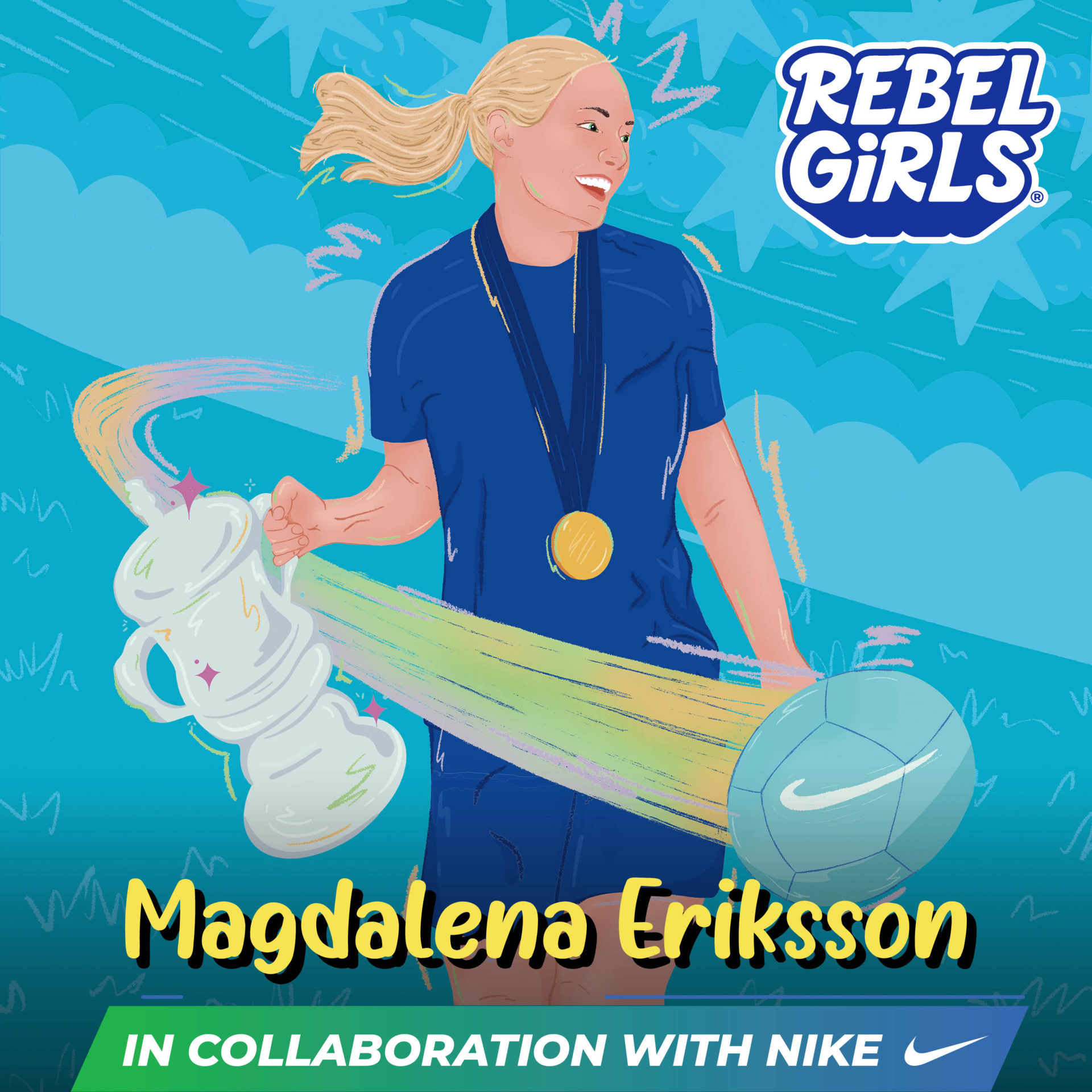 Magdalena Eriksson: Celebrating Common Goals - Rebel Girls
