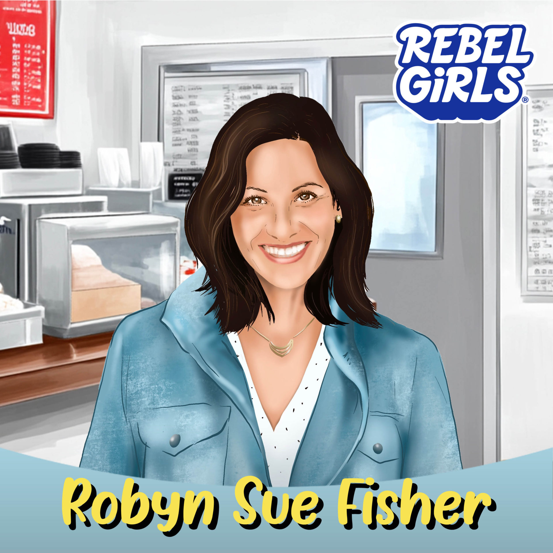 Robyn Sue Fisher Read by Sarah Thomas - Rebel Girls