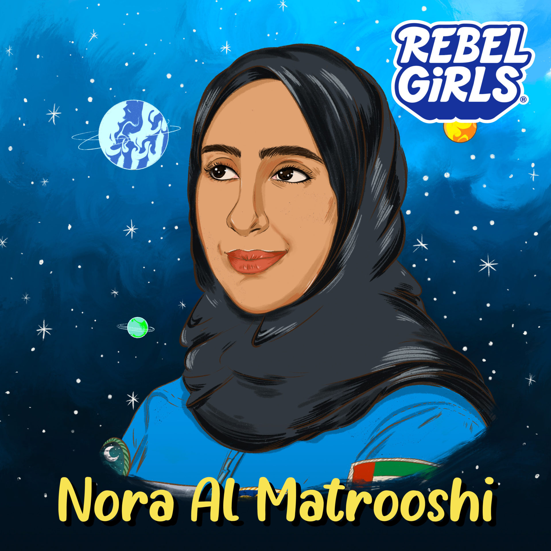 Nora Al Matrooshi: Aiming for the Moon - Rebel Girls